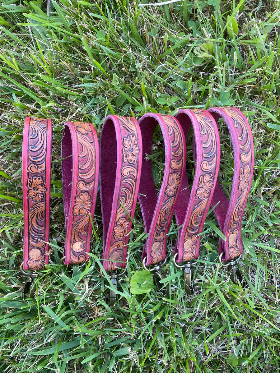 Hot Pink Wristlets – Mountain Side Hide, Amherst, VA